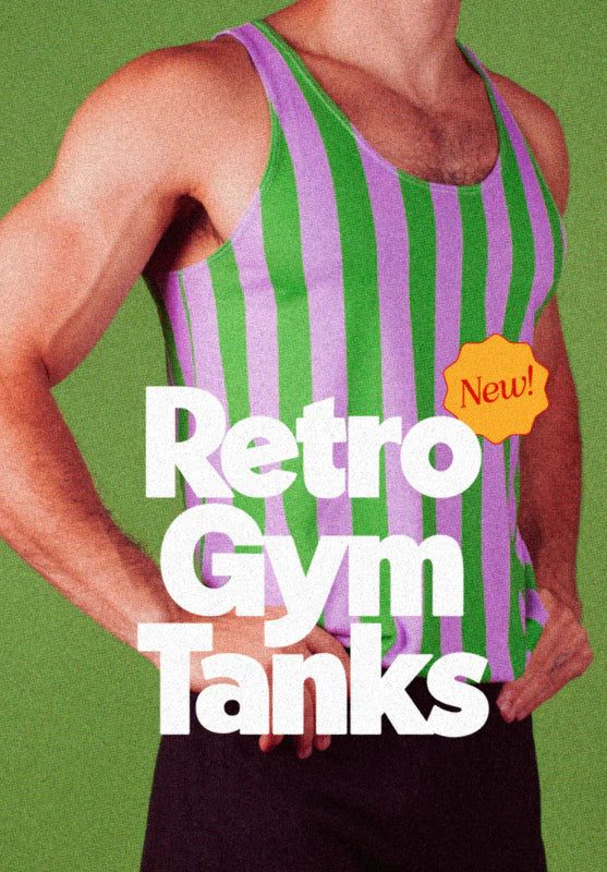 1980's Retro Bodybuilder Tanks – Pander Apparel