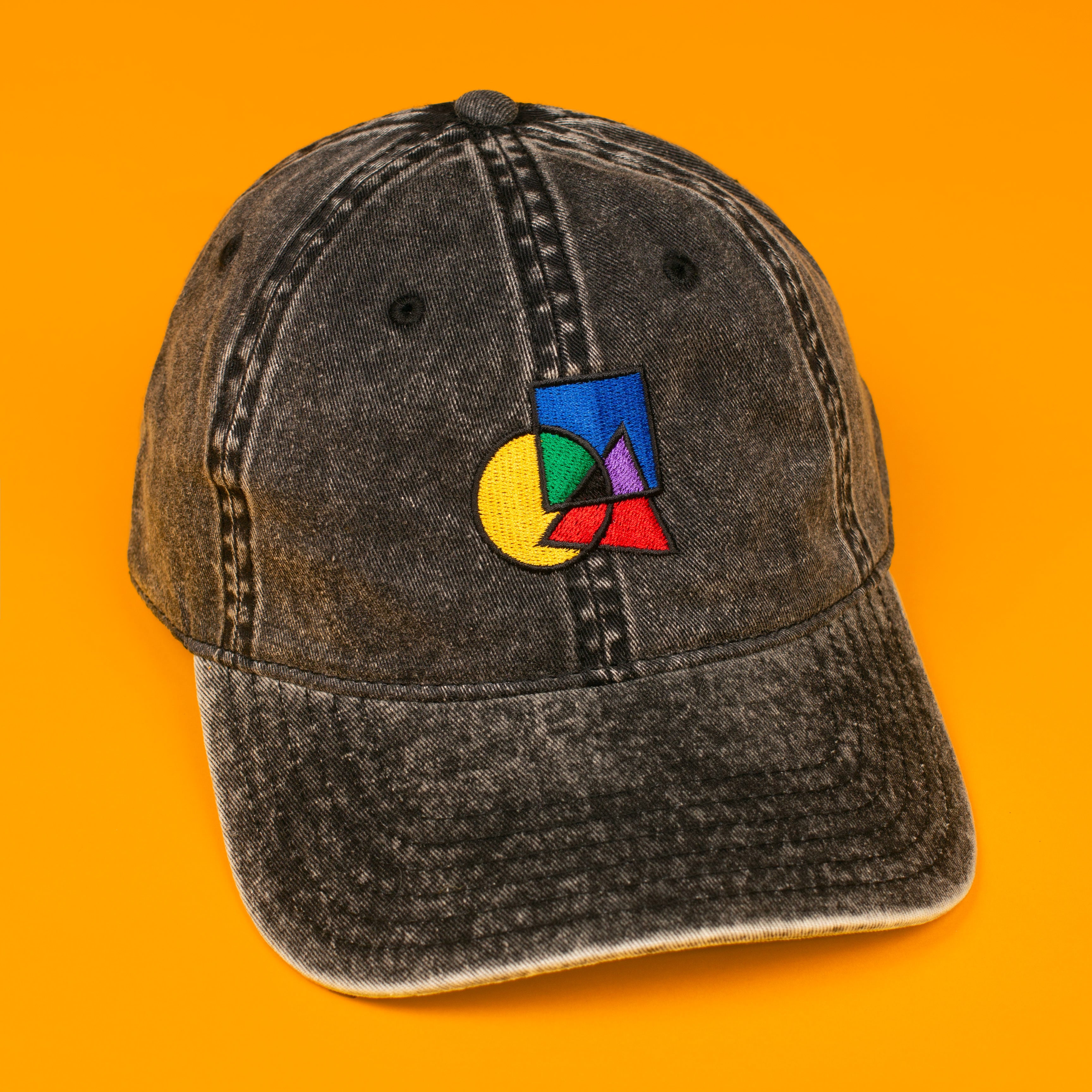 Overlapping Colors Geometric Shape Hat – Pander Apparel